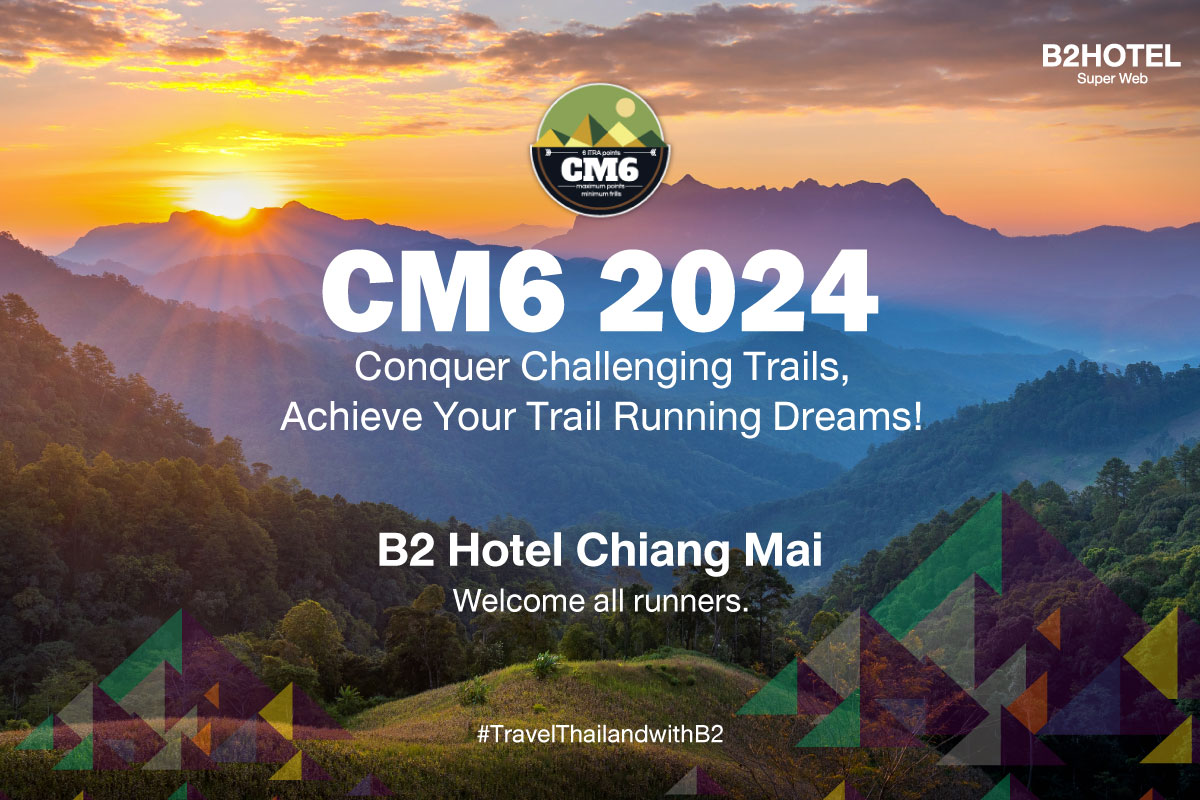 CM6 Awakens the Spirit of Runners, Conquering Natural Trails in Chiang ...